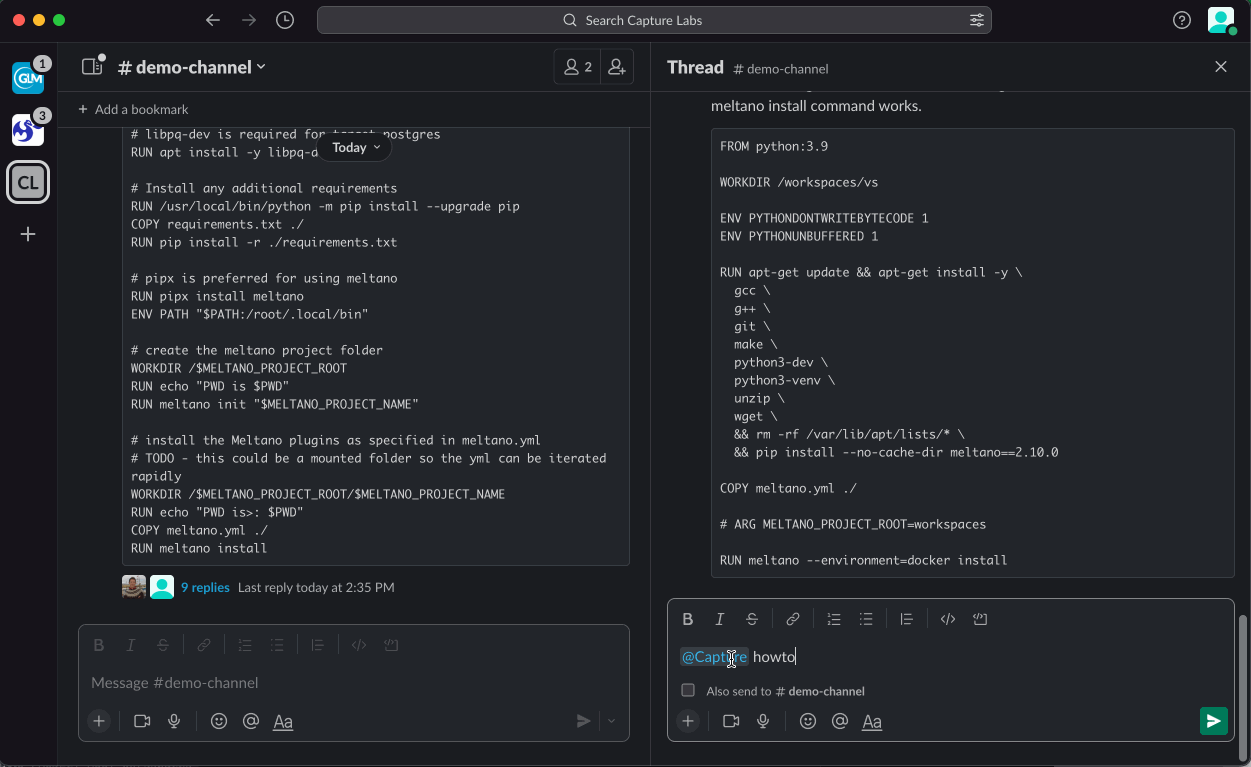 Slack-based AI Assistant